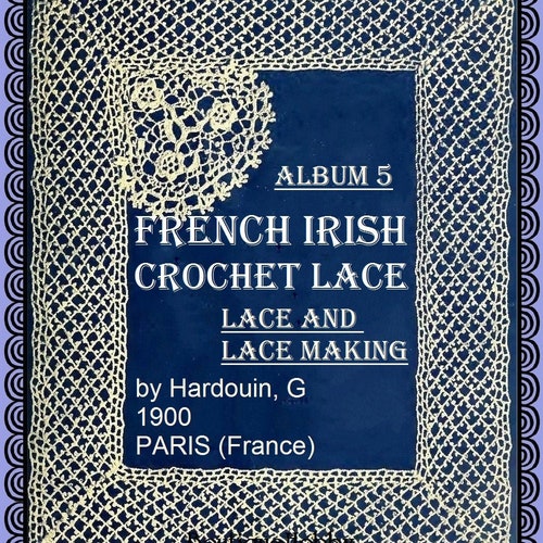 Vintage French Irish Crochet Laceantique Pattern Bookhand - Etsy