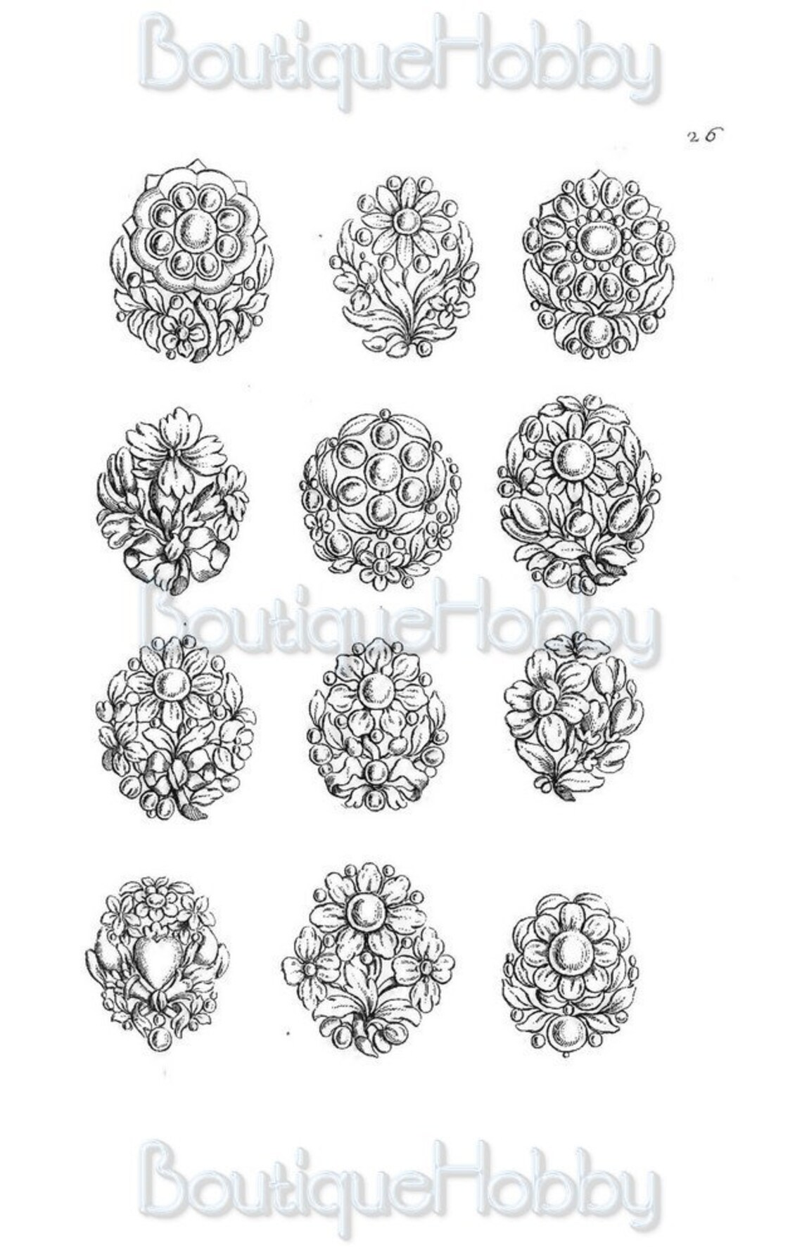 Victorian design | Etsy