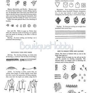 How to Made Design Your Own, Clothes Design Pdf Ebook,rare Books - Etsy