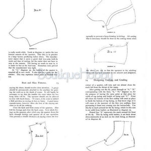 How to Make Hand Made Shoesvintage Shoe Sewing Pattern Book | Etsy
