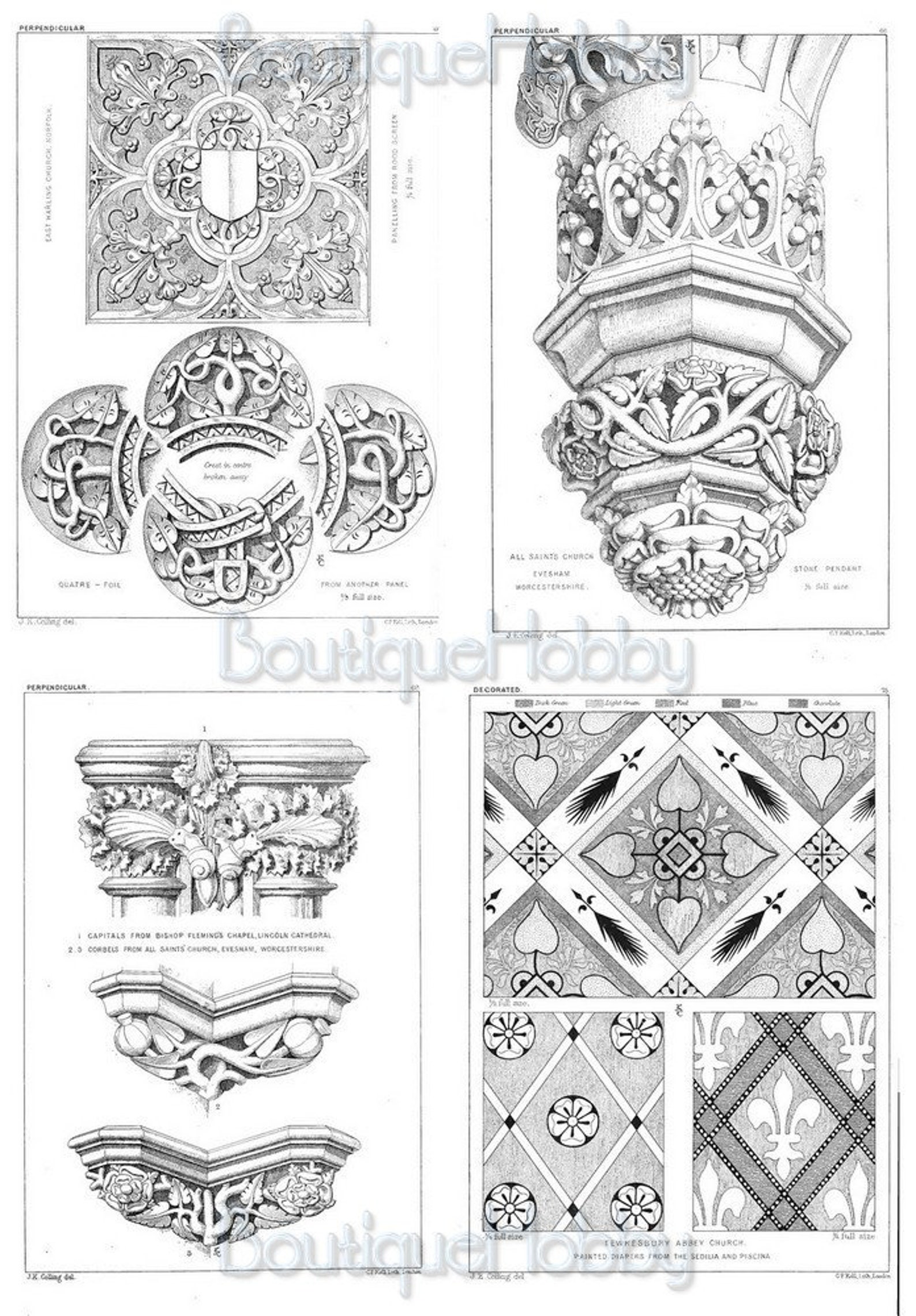 Ornamental design elementsdetailed drawingornament | Etsy