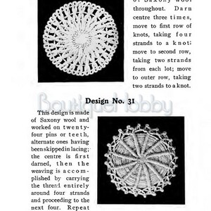 Vintage Needlework Patterns Book,45 Hand Made Teneriffe Lace - Etsy