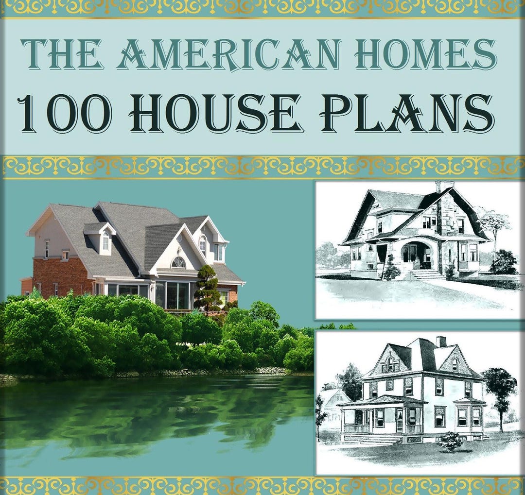 Architecture Project House Plans,victorian Home Building, the American ...
