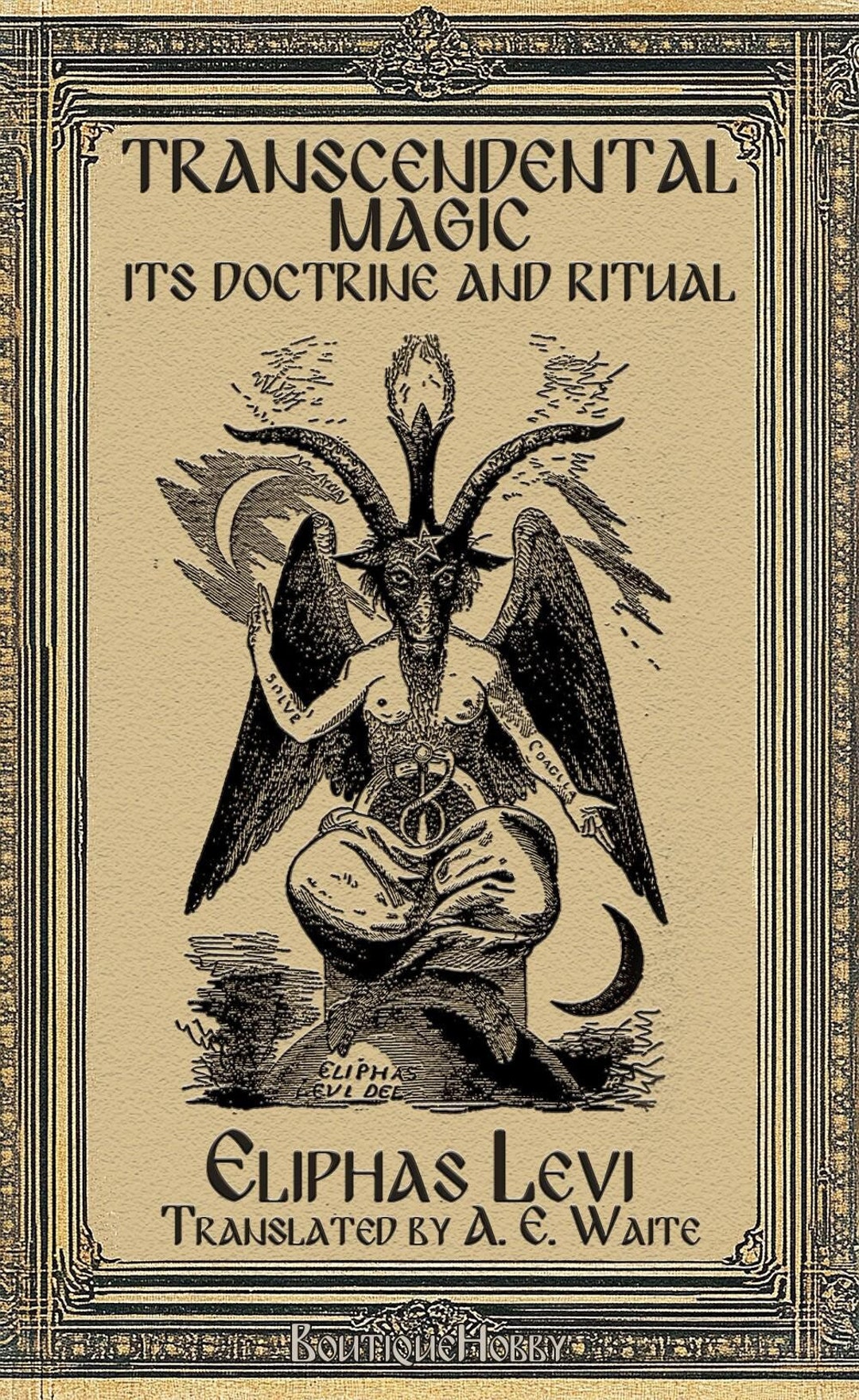 Vintage Book Transcendental Magic,its Doctrine and Ritual,occult, Magic ...