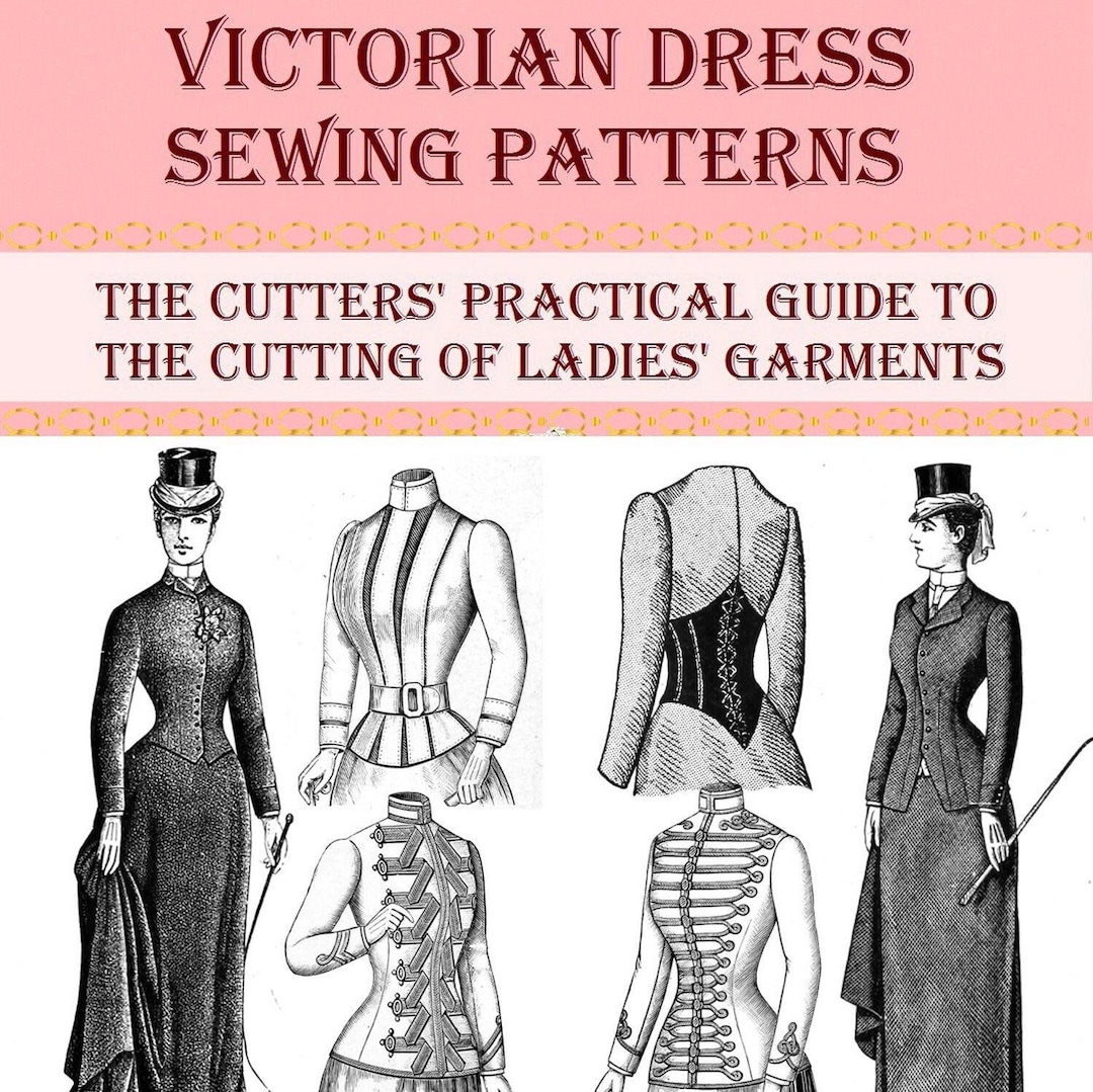 Victorian Dress Patterns,vintage Dressmaking,retro Dress Pattern - Etsy