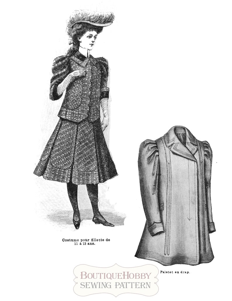 French Sewing Patterns,edwardian Dress - La Mode Illustrée 50-1906 ...
