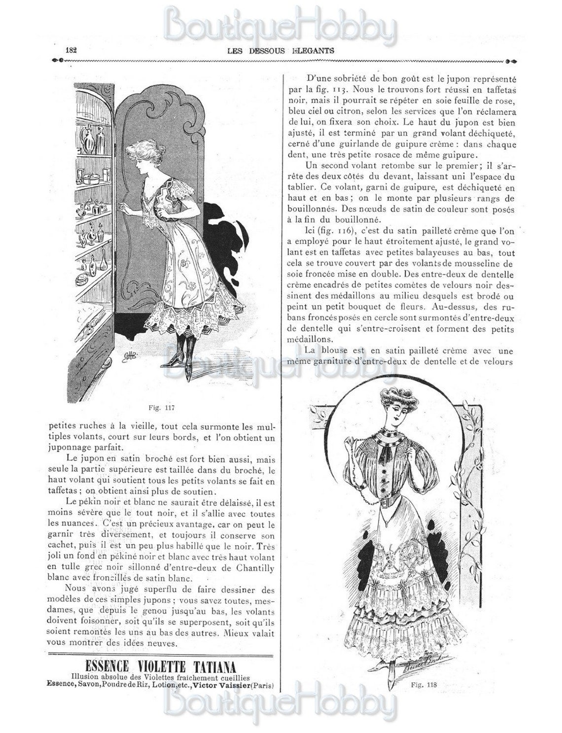 Victorian Corset Artvintage Lingerie Catalog-4retro French | Etsy
