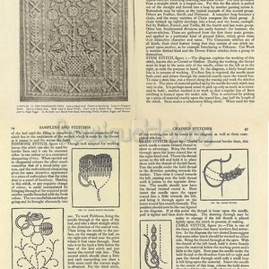 Beginner Hand Embroidery Art Book,stitch Patterns,samplers and Stitches ...