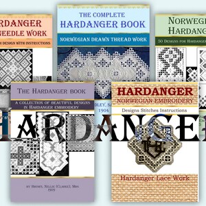 Collection of 5 Hardanger embroideryhand embroidery | Etsy