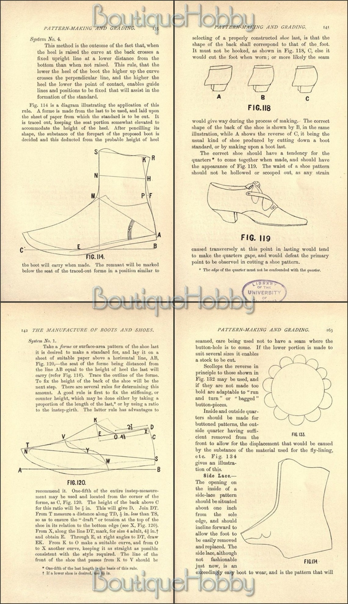 Shoes Making Patternssewing Boot Patterndiy Shoesvintage - Etsy