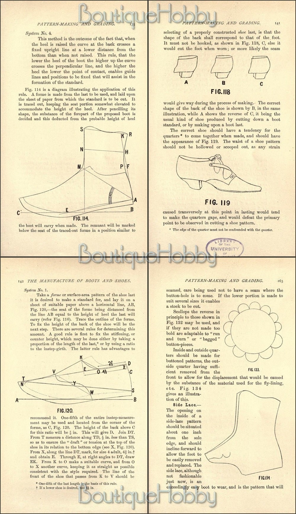 Shoes Making Patternssewing Boot Patterndiy Shoesvintage - Etsy