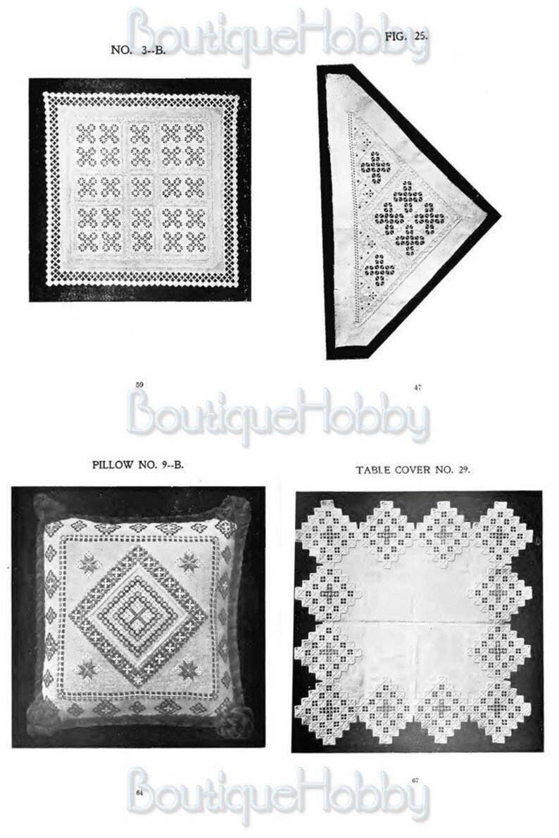 Collection of 5 Hardanger Embroideryhand Embroidery - Etsy