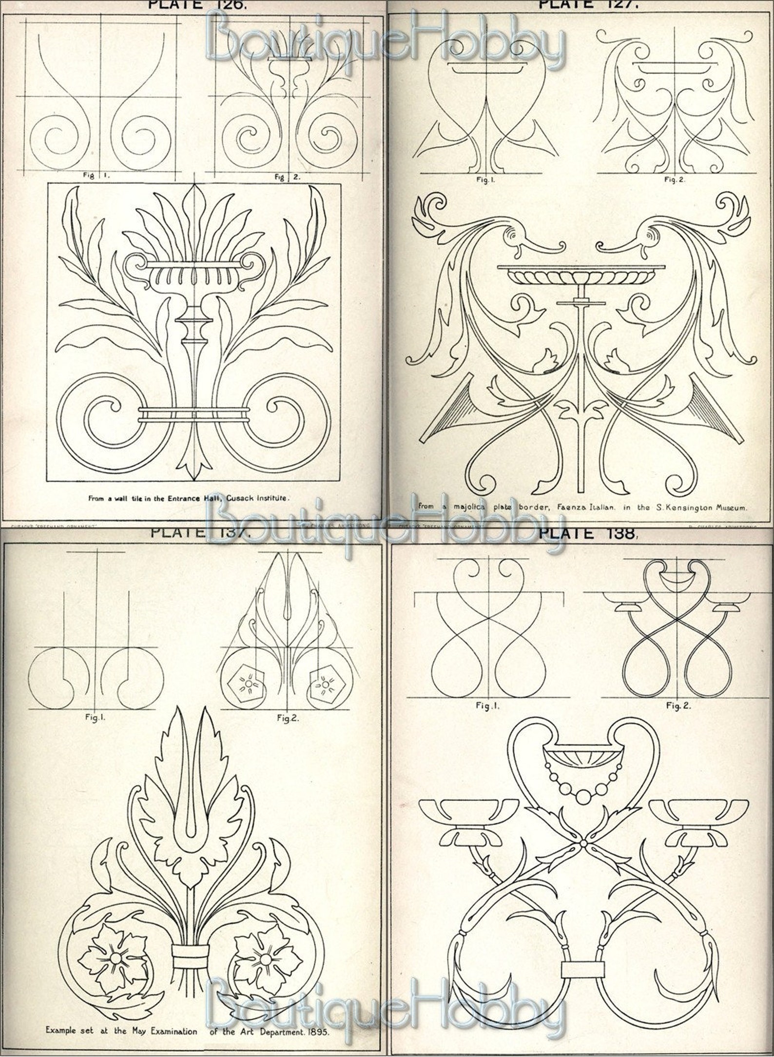 Ornament Drawingornamental Artdecorative Designsfreehand - Etsy