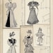 Victorian Historical Pattern Dress,costume Patterns,antique Rare Book ...