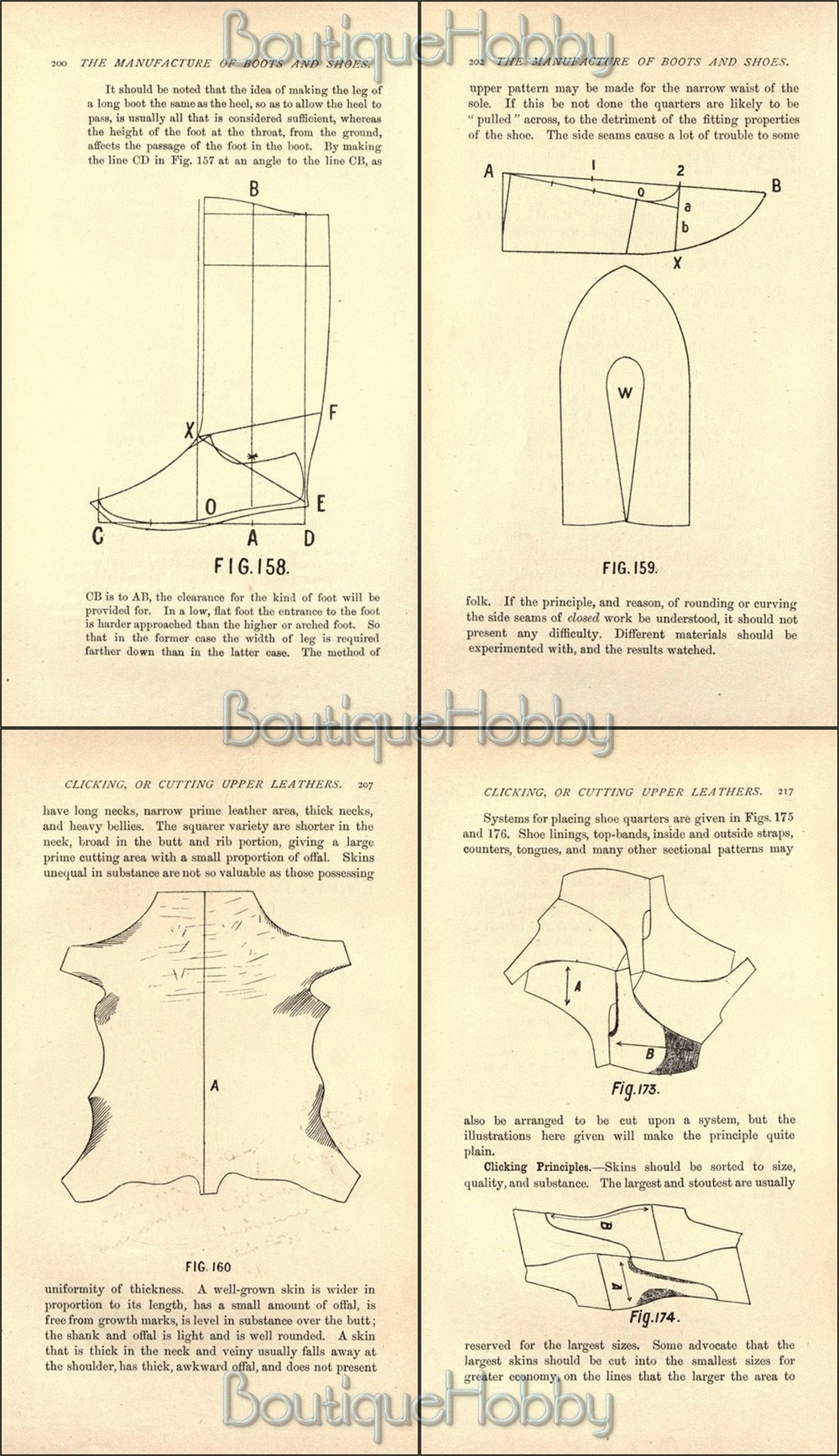 Shoes Making Patternssewing Boot Patterndiy Shoesvintage - Etsy