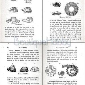 Art of Millinery,how to Make Hats,instruction Vintage Millinery ...