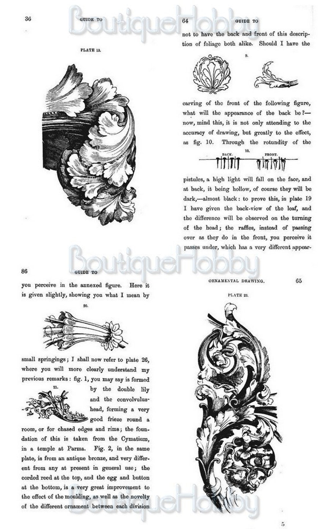 Ornamental Design Elementsornament Tutorialguide for Drawing - Etsy