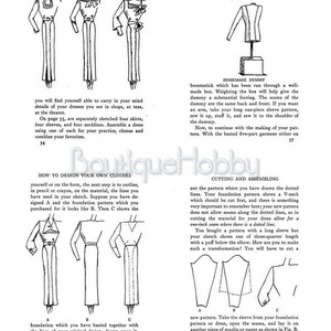 How to Made Design Your Own, Clothes Design Pdf Ebook,rare Books - Etsy