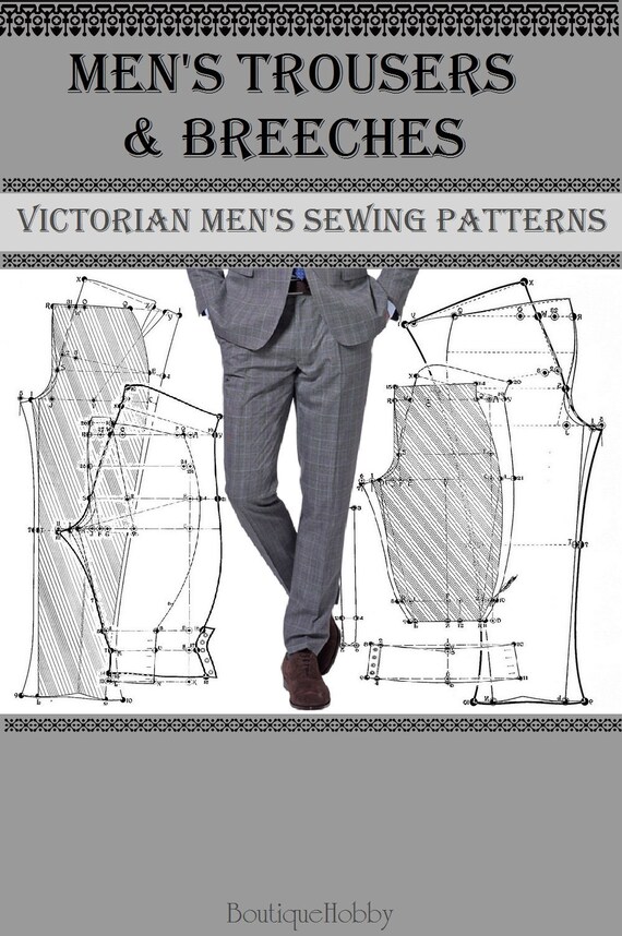 Vintage trouser Mens sewing patternsmens garmentsNew | Etsy
