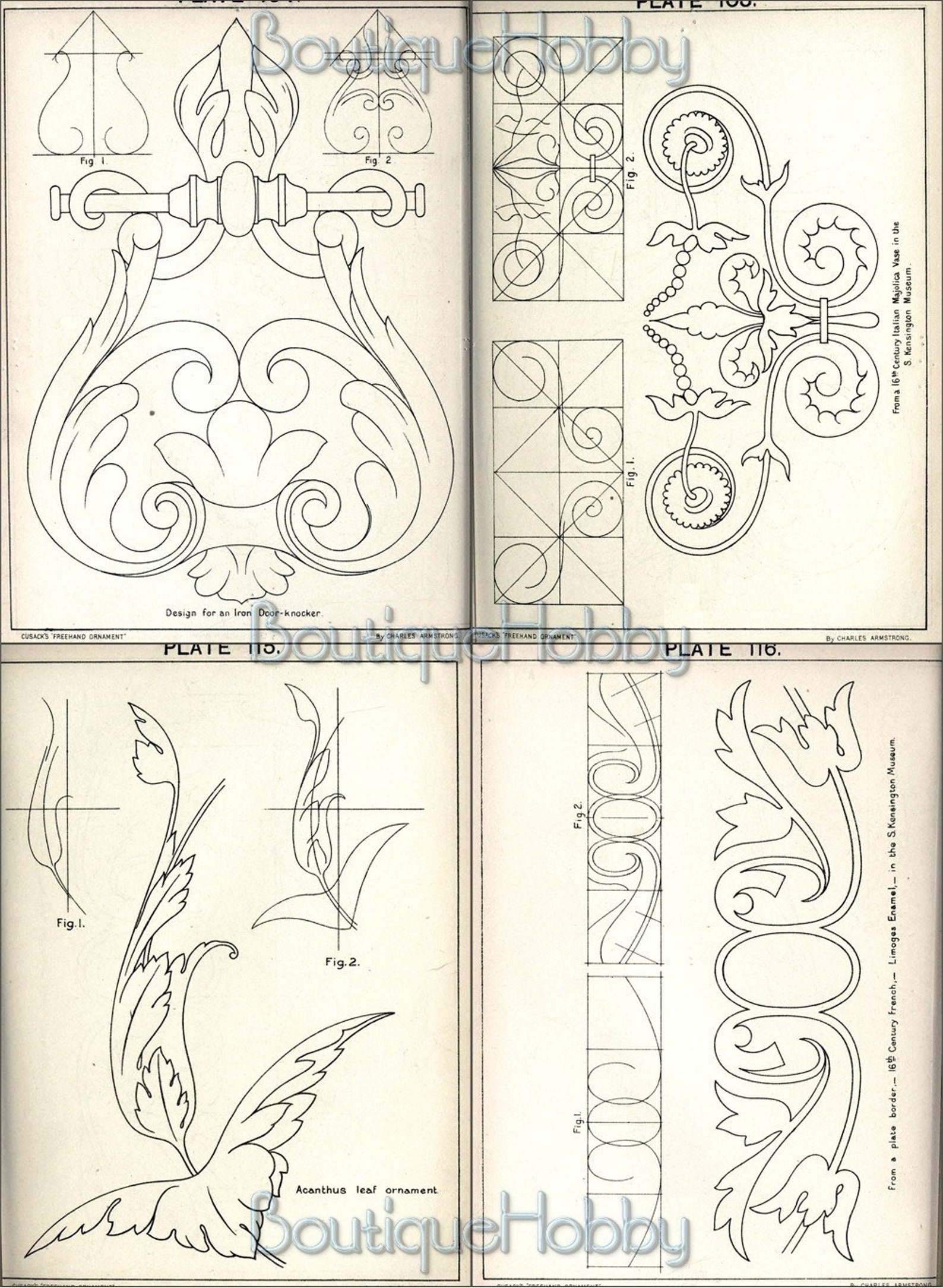 Ornament Drawingornamental Artdecorative Designsfreehand - Etsy