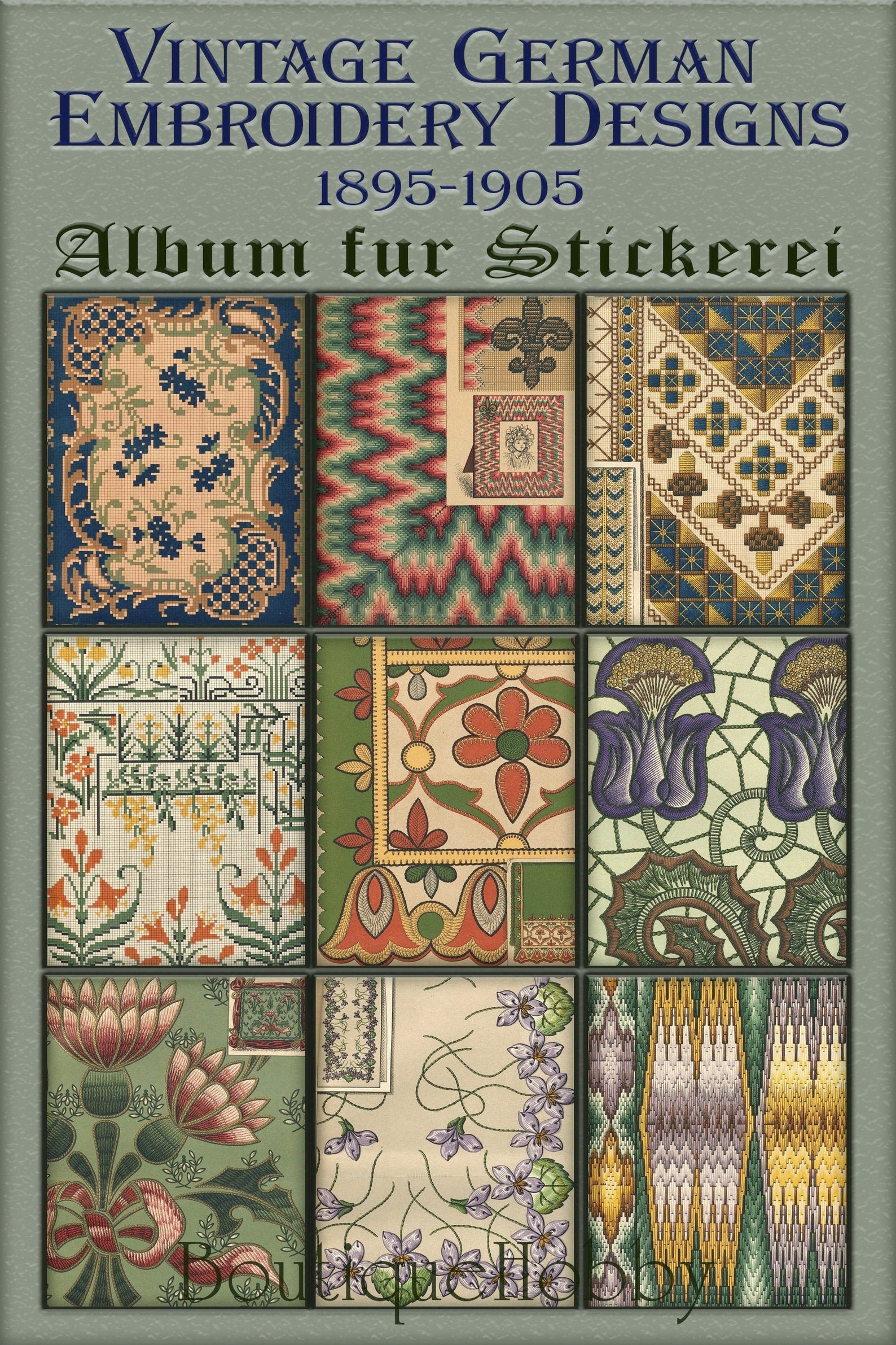 Vintage German Embroidery Designs,ornament Pattern,germany Patterns ...
