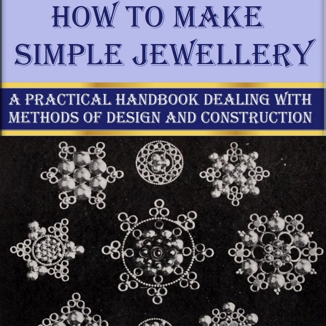 How to Make Jewelry,jewellery Tutorial Vintage Book - a Practical ...