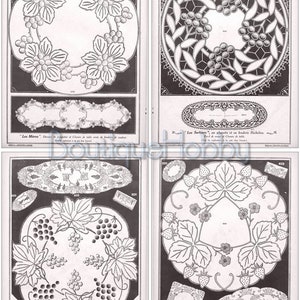 Hand French Embroidery Patterns,la Broderie Blanche Fancy DESIGNS - Etsy