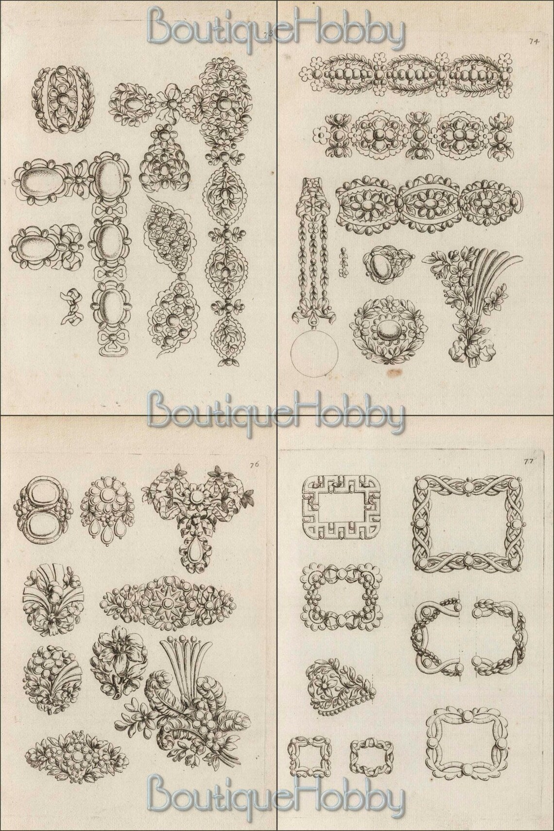 Victorian Design Jewellery,bracelets,rings,brooches,choker,hair Work ...