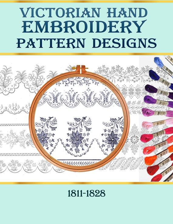 Hand Embroidery Designs Pattern Book-2vintage 150 Patterns | Etsy