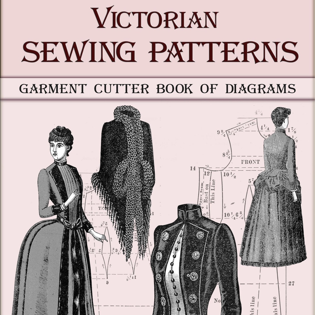 Victorian Costume Sewing Patterns, 59 Vintage Designs - Etsy