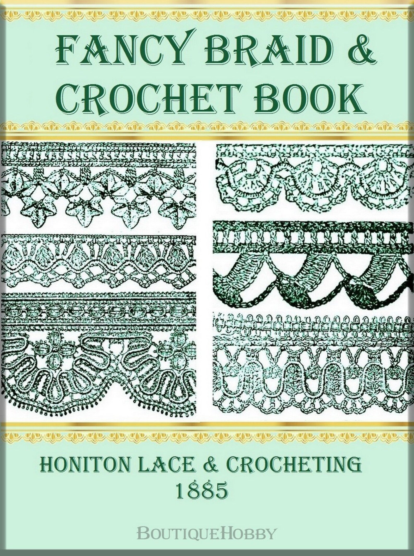 Vintage Crochet Lace Edging Patterns Bookscollection of 2 - Etsy