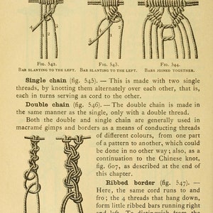 Victorian Macrame Patterns,how to Tutorial Book,macrame for Beginner - Etsy
