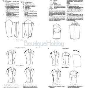 Rare Tailoring Sewing Manual Book,vintage Dressmaking,retro Dress ...