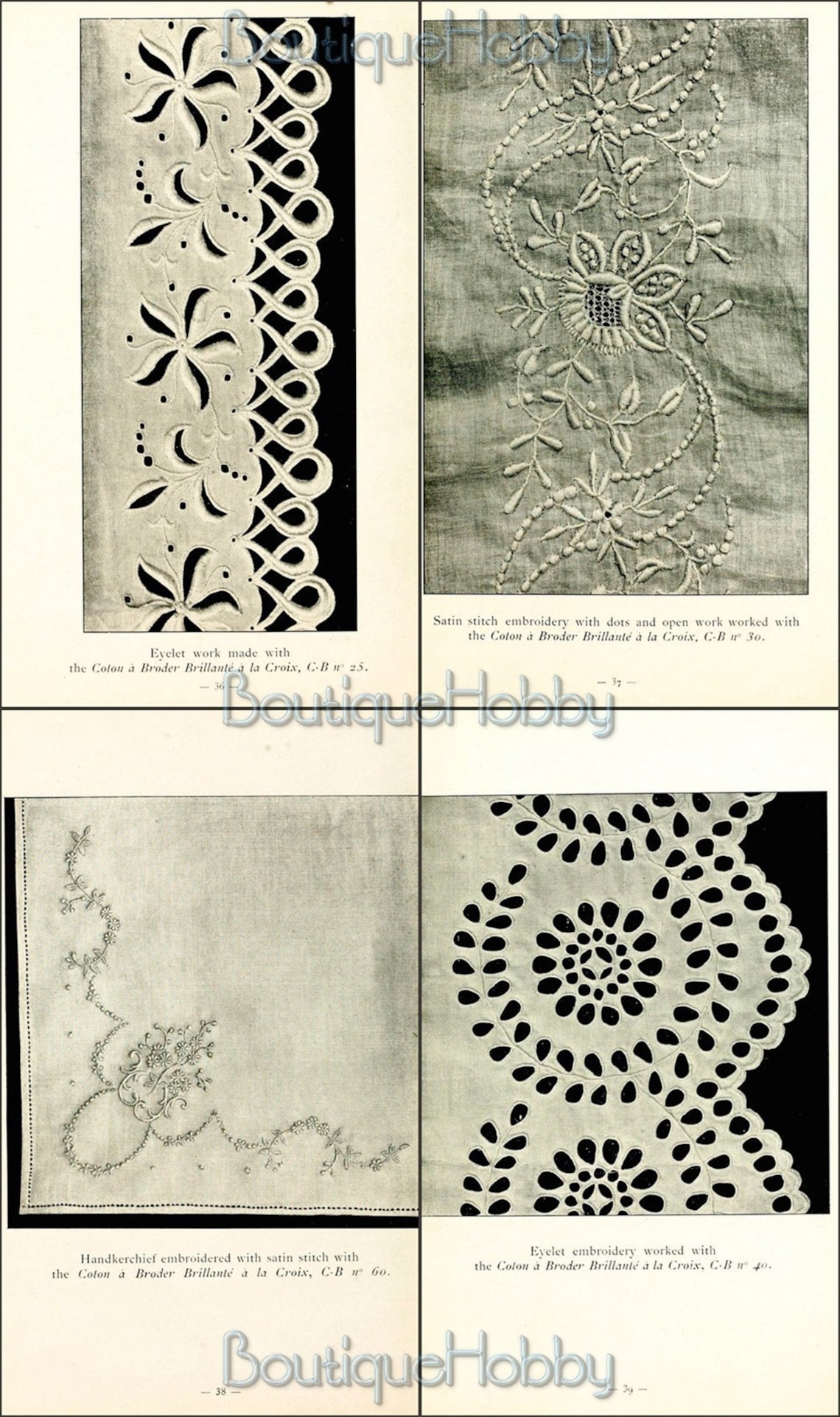 Beginner Embroidery Stitches Bookhow to Work Embroidery | Etsy