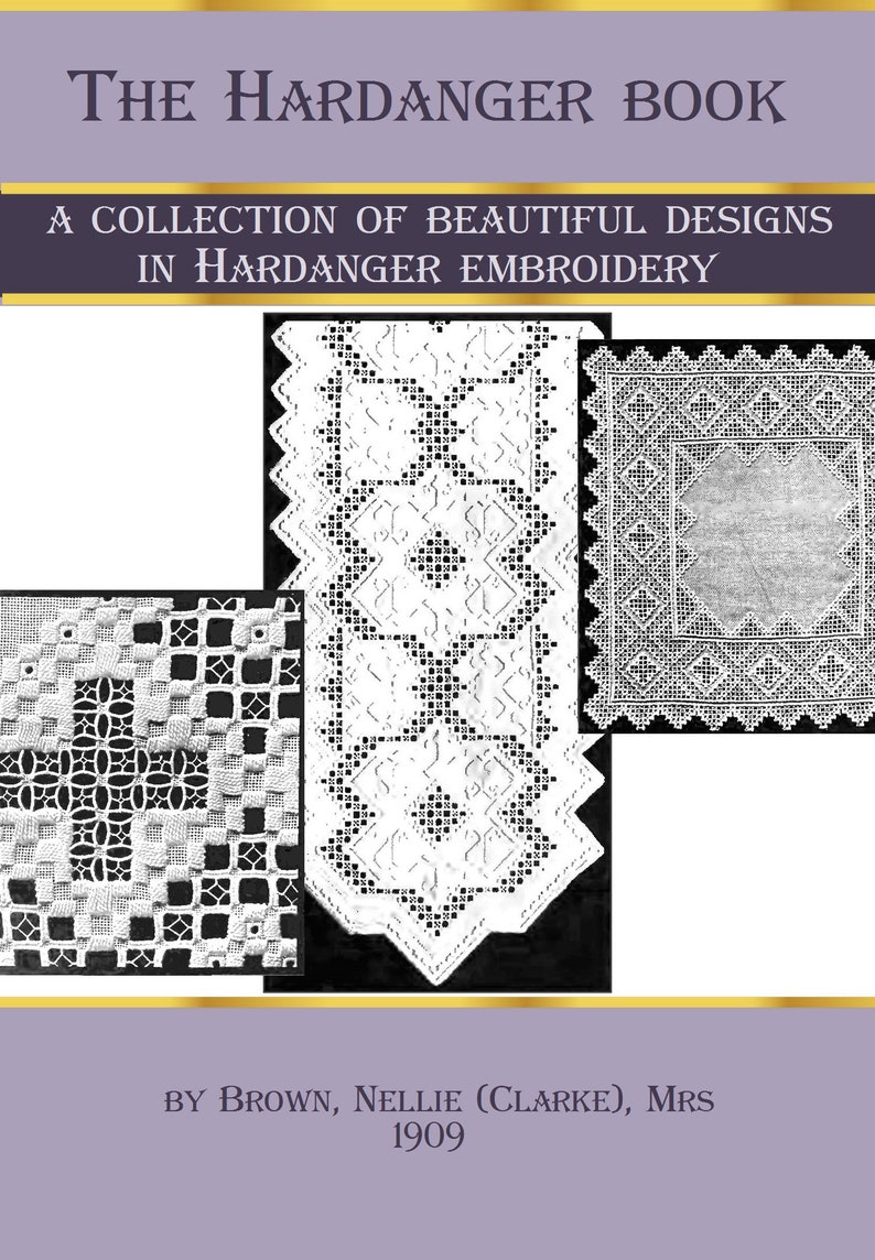 Hand Victorian Embroidery Hardanger Book Pdfvintage - Etsy