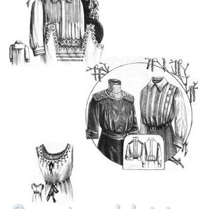 Underwear Sewing Pattern 1913,GERMAN EDITION Österr. Wäschezeitung 1913 ...