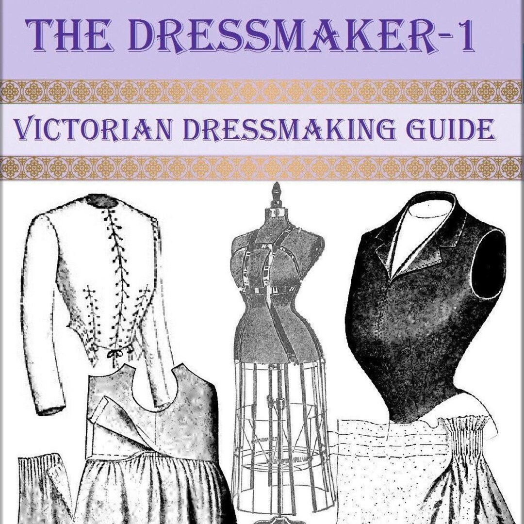 Dressmaking Sewing Guide,vintage Dress Victorian Patterns - Etsy