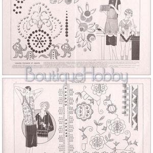 Hand French Embroidery Patterns, Fancy DESIGNS Decoration - Etsy