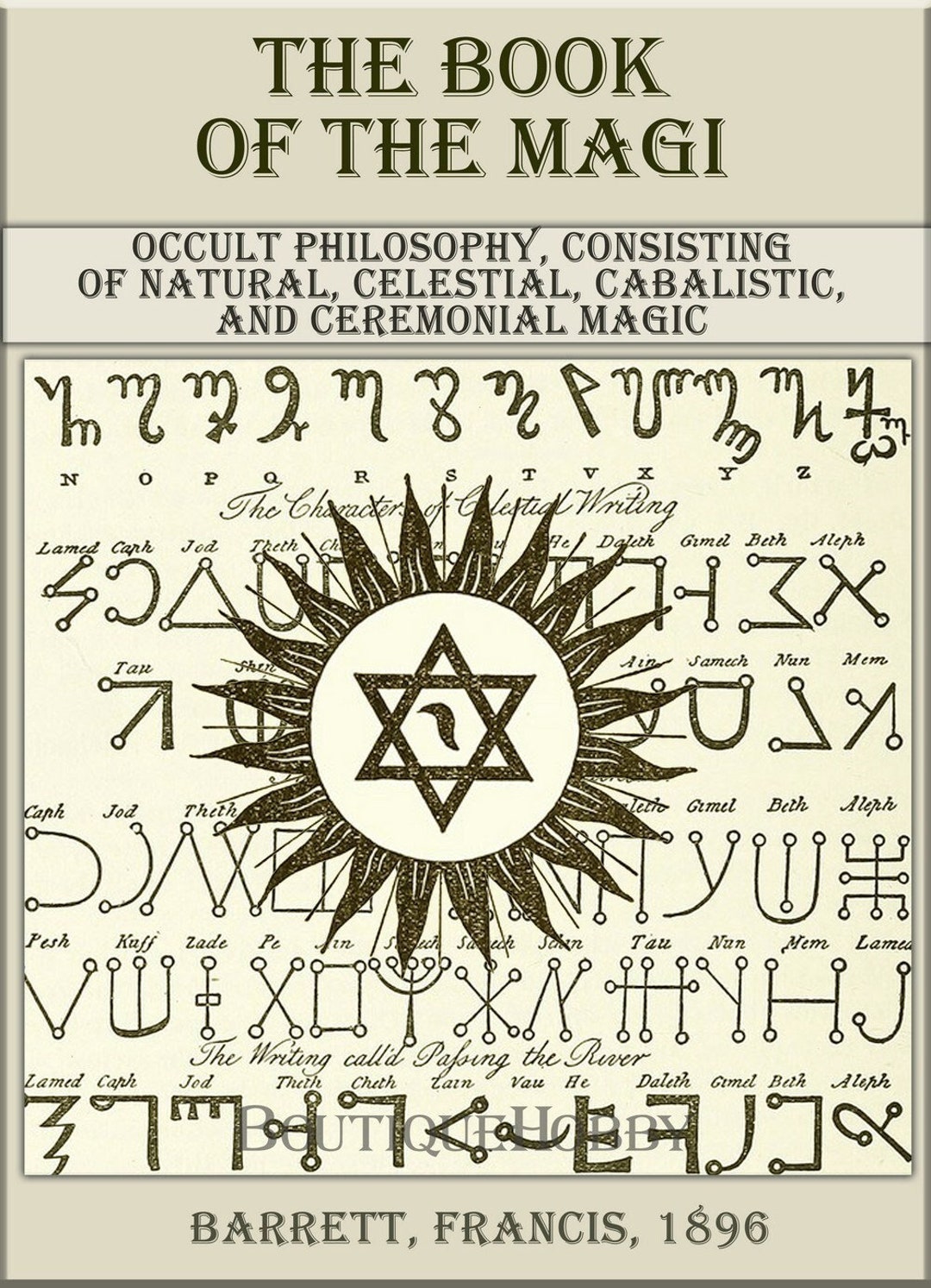 Vintage Book of the Magi,occult Philosophy, Magic, Astrology ...