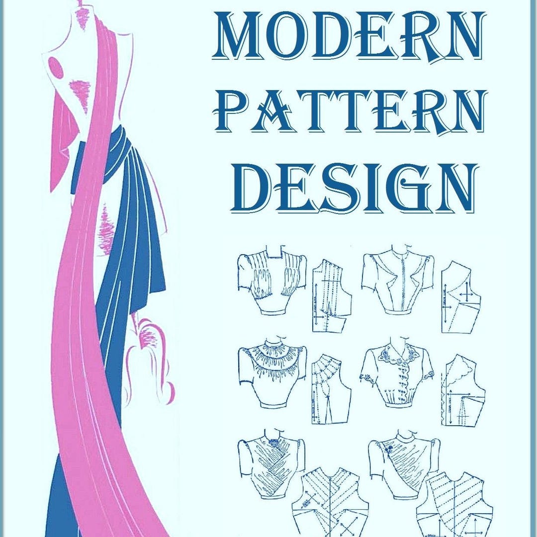 1940s Vintage Dress Sewing Pattern Book: Modern Design (PDF) - Etsy