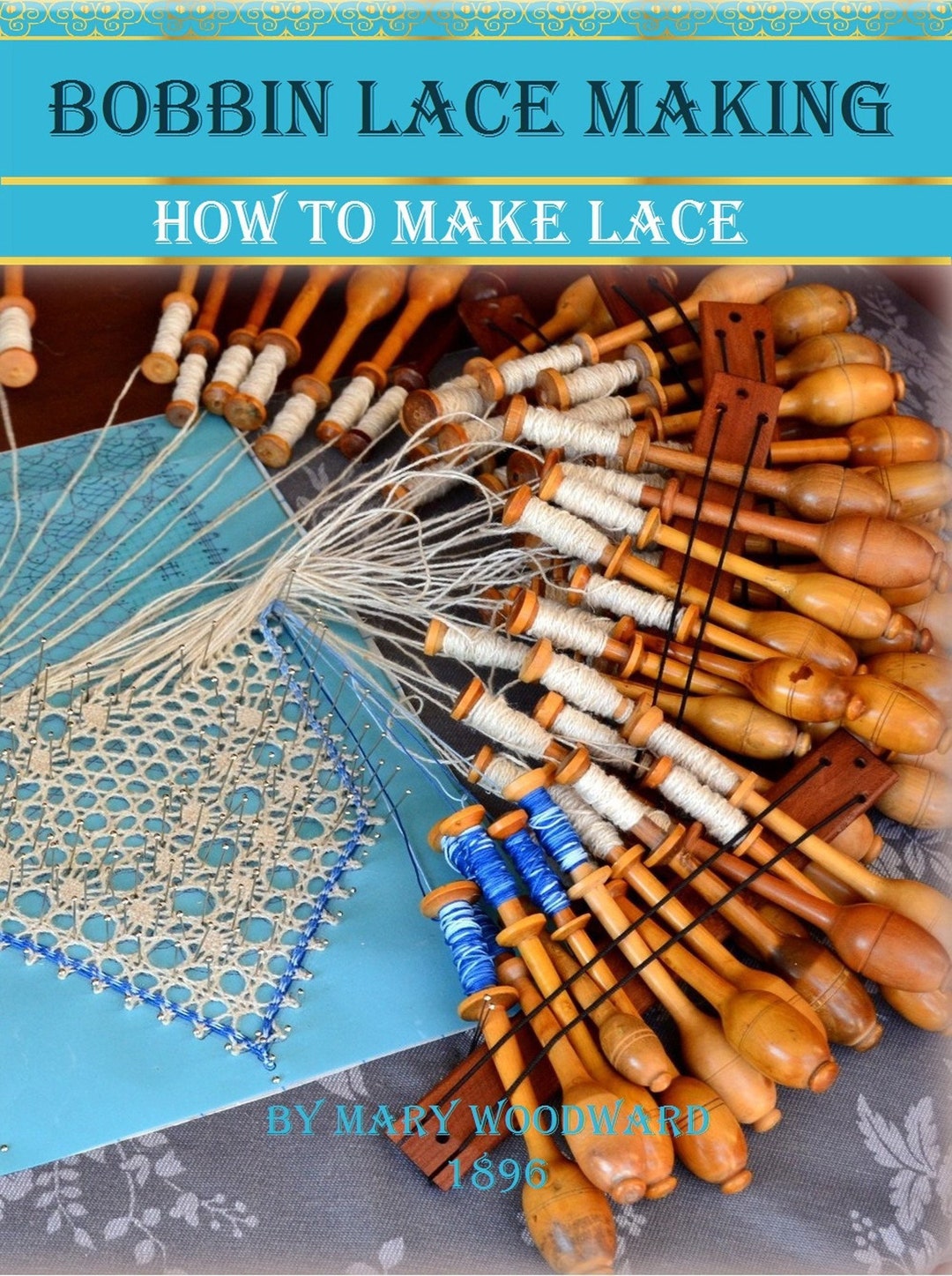 Hand Made Lace Patterns,bobbin Lace Pattern Bobbins,bobbin Lace Making ...