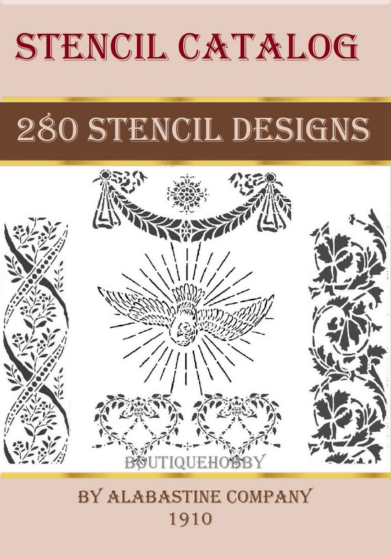 280 Decorative Pattern Stencil Designsstencils - Etsy