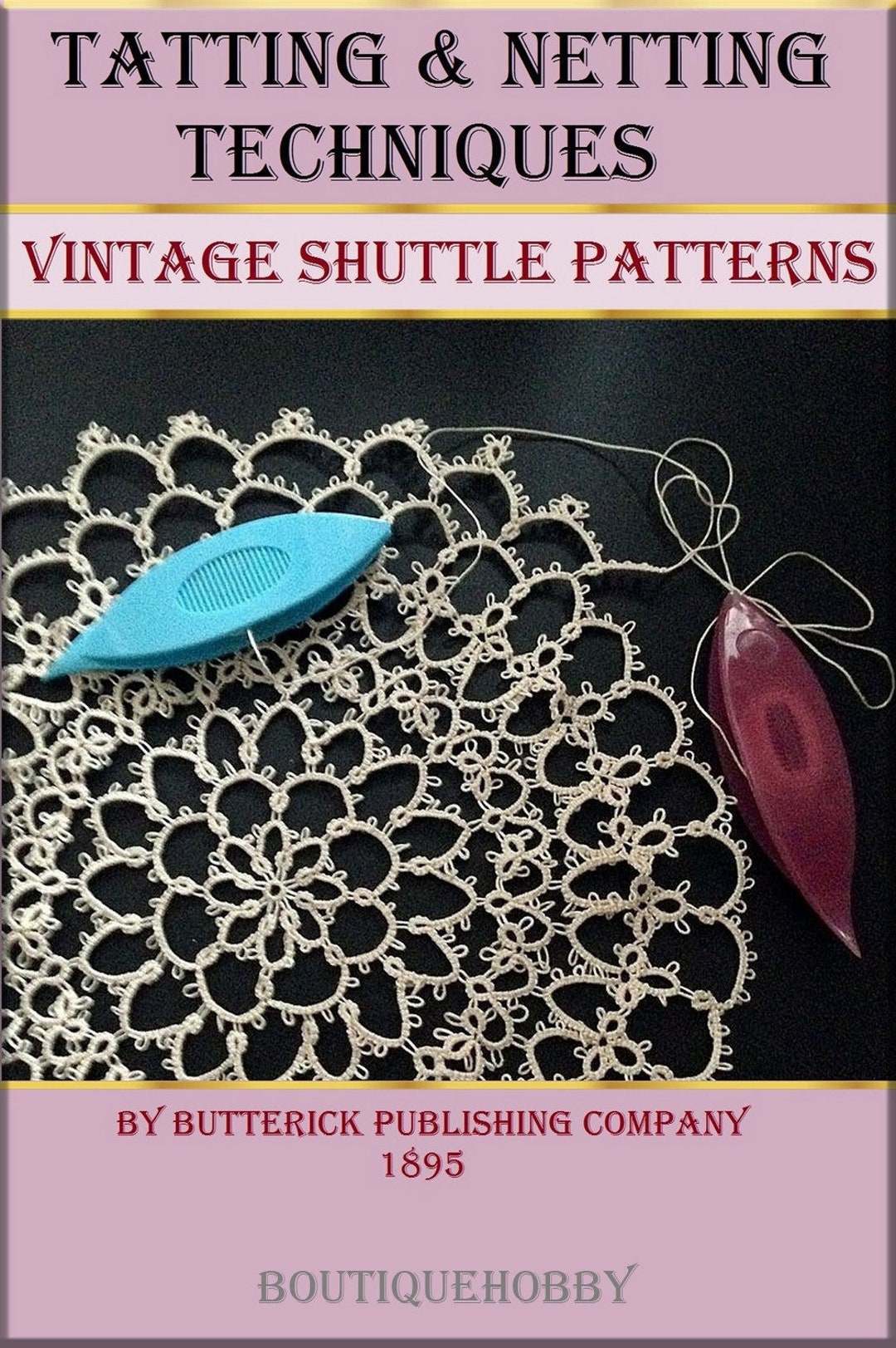 Vintage Needle Tatting Lace Pdf Patterns,needlework Book,hand Made Lace ...