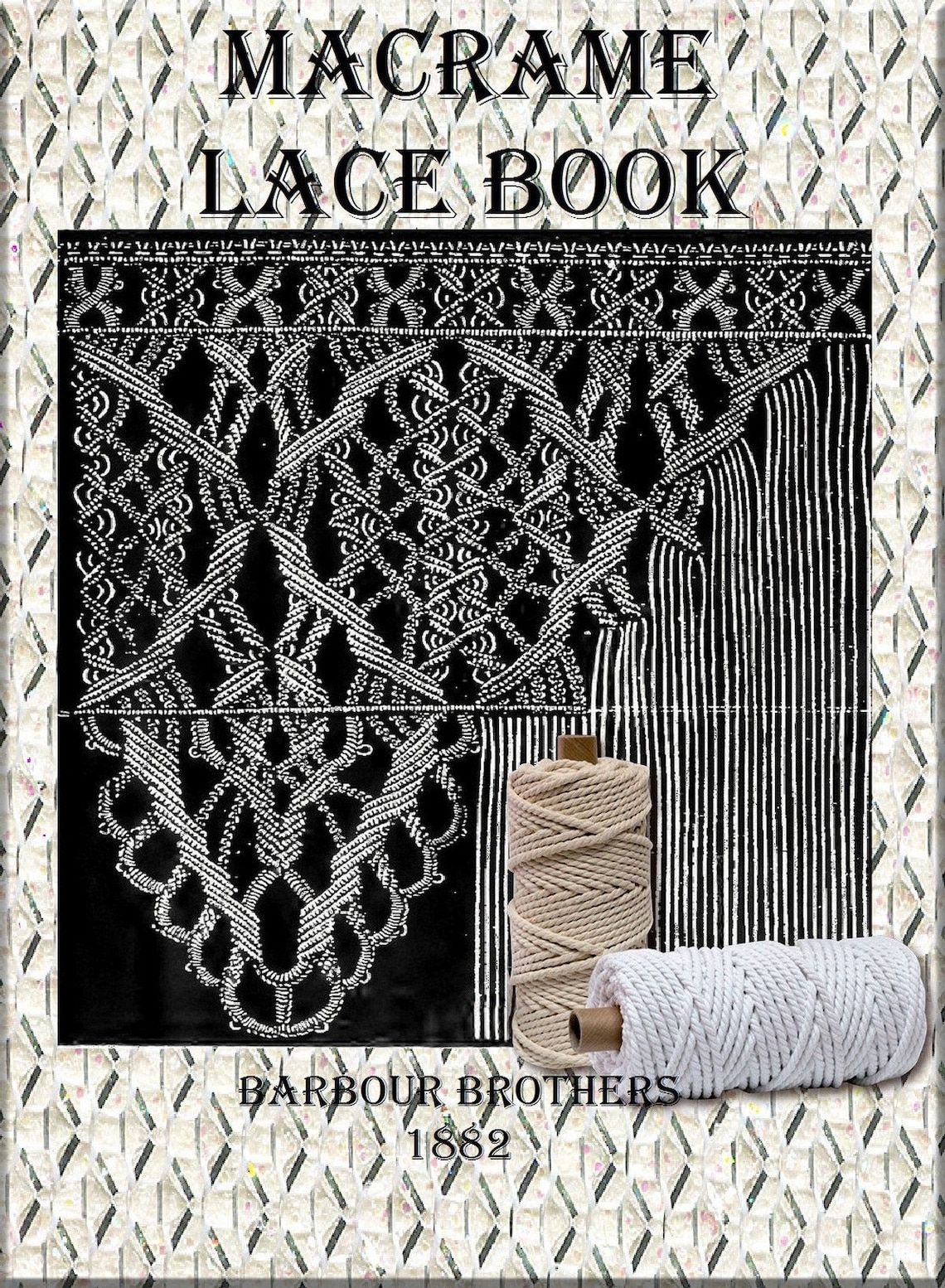 Victorian Vintage Macrame Patternstutorial Lace - Etsy