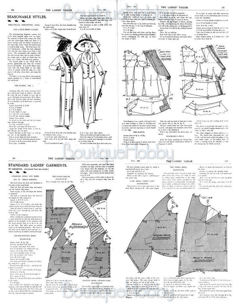 Vintage sewing patterns for womenmaking bookart deco | Etsy