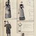 Victorian Historical Pattern Dress,costume Patterns,antique Rare Book ...