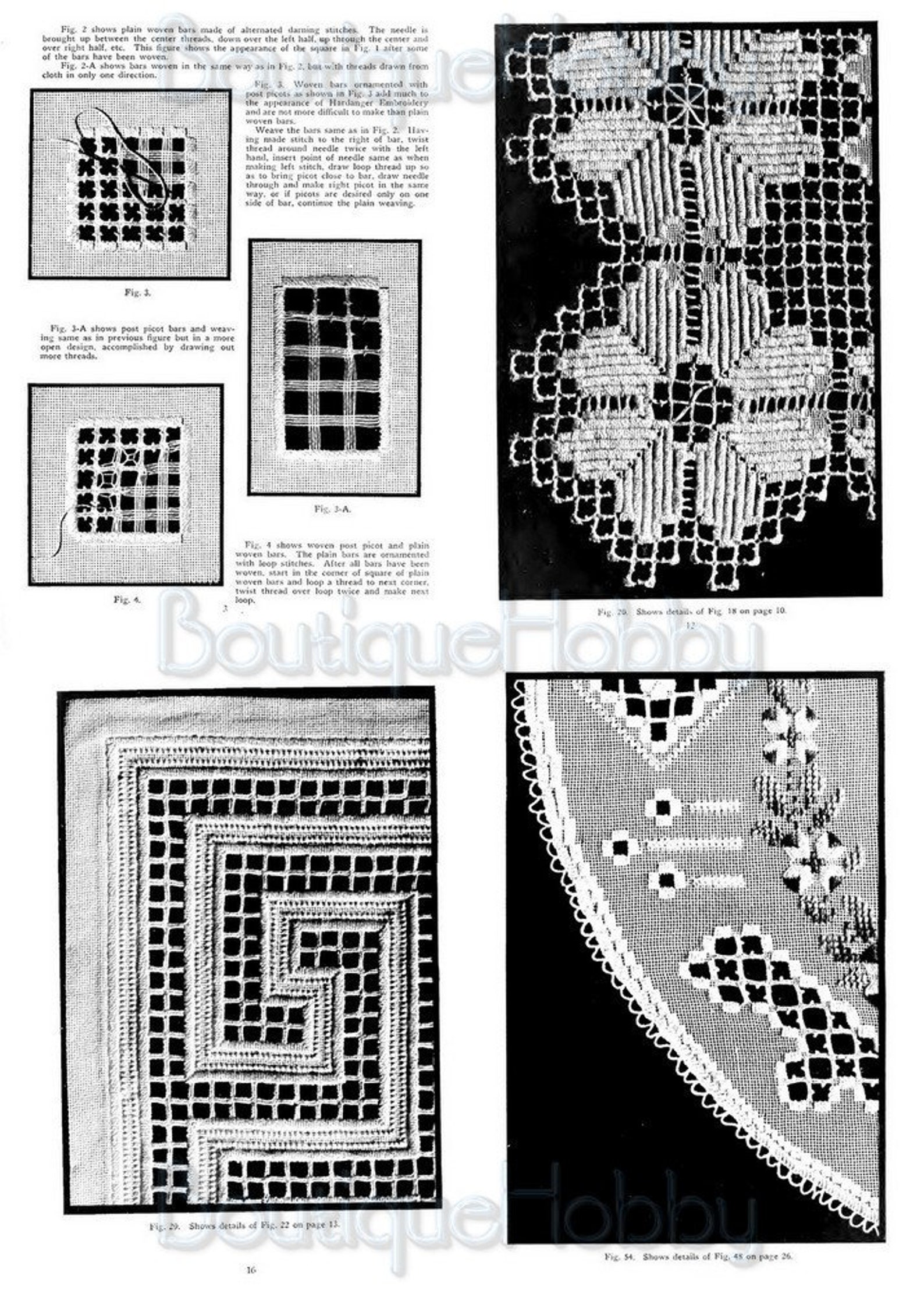 Collection of 5 Hardanger Embroideryhand Embroidery - Etsy