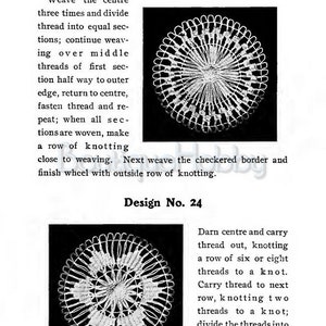 Vintage Needlework Patterns Book,45 Hand Made Teneriffe Lace - Etsy