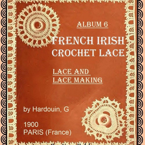 Vintage French Irish Crochet Laceantique Pattern Bookhand - Etsy