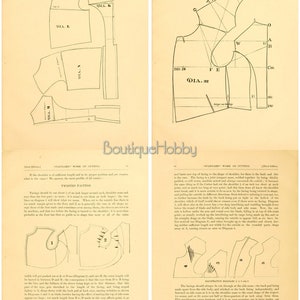 Vintage Mens Garments,tailoring Patterns,sewing Books Guide - Etsy